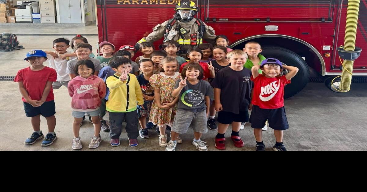 SMFD Celebrates Fire Safety Week With First Graders | San Marino ...