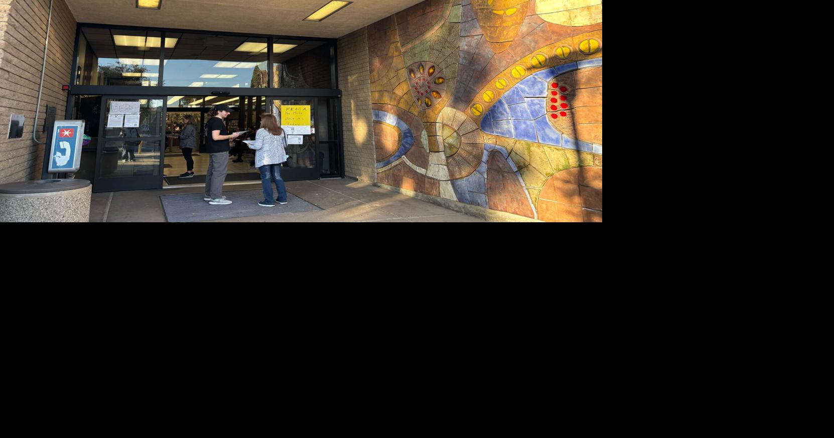 FEMA, Volunteers Rally to Help Fire Victims at LCF Library | La Cañada ...