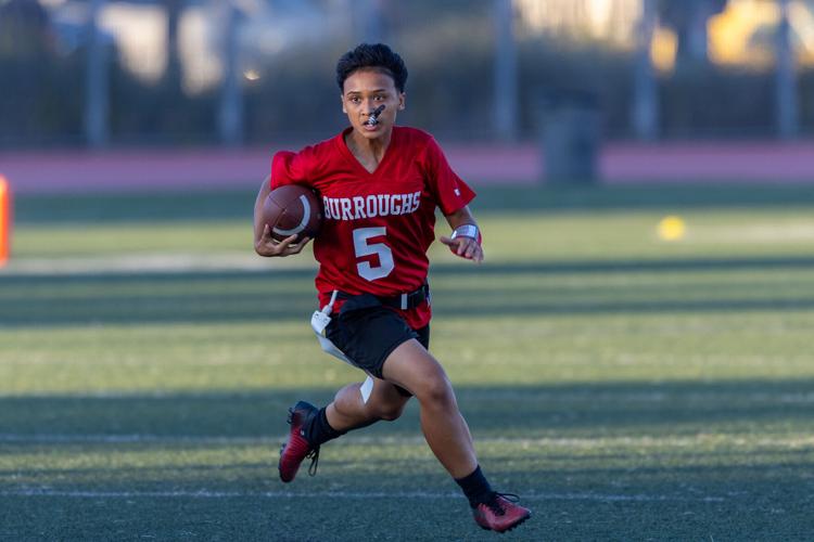 Girls' Flag Football: Burroughs Sweeps L.A. Sacred Heart in ...
