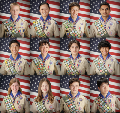 BSA Troop 509 Celebrates 12 New Eagle Scouts | La Cañada Outlook ...