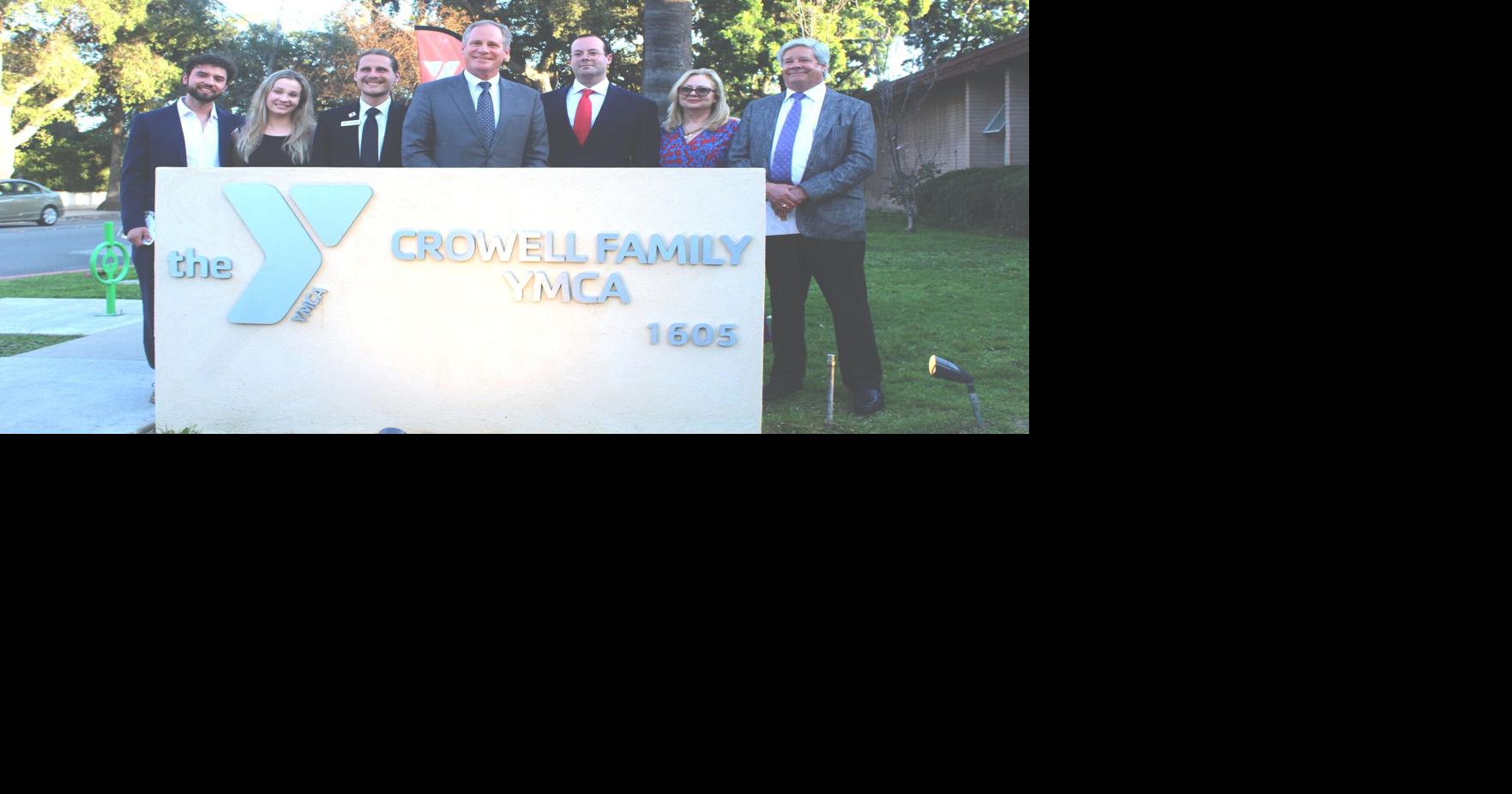 YMCA Officially Takes Crowell Family Name | San Marino Tribune ...