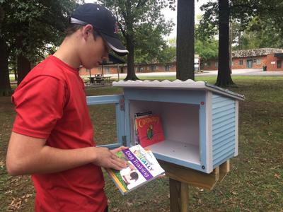 Eagle Scout project brings trio of free libraries to town | Local News ...