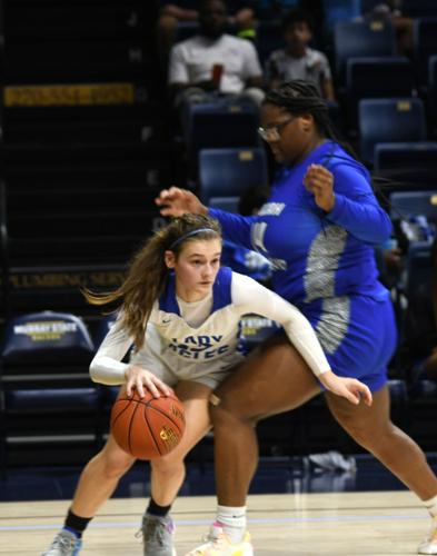 Lady Eagles hold off Lady Blue Tornado, keep fighting in First Region ...