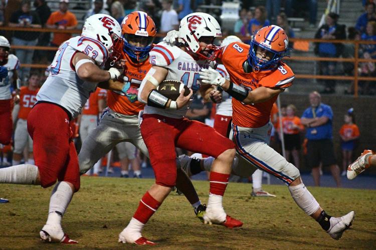 Henson propels Marshals to 45-0 shutout of Lakers | Sports | paducahsun.com