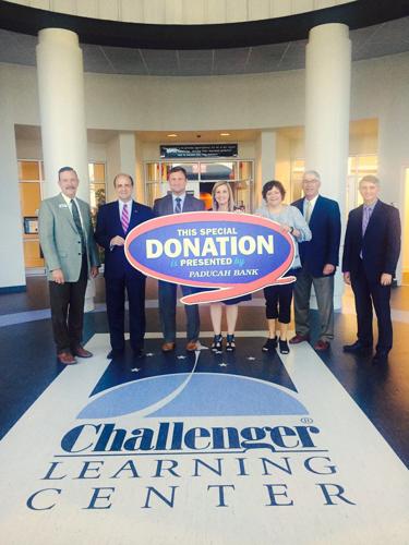 Challenger Learning Center receives donation from bank | Local News ...