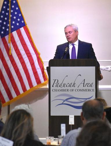Comer talks issues affecting congressional district at chamber luncheon ...