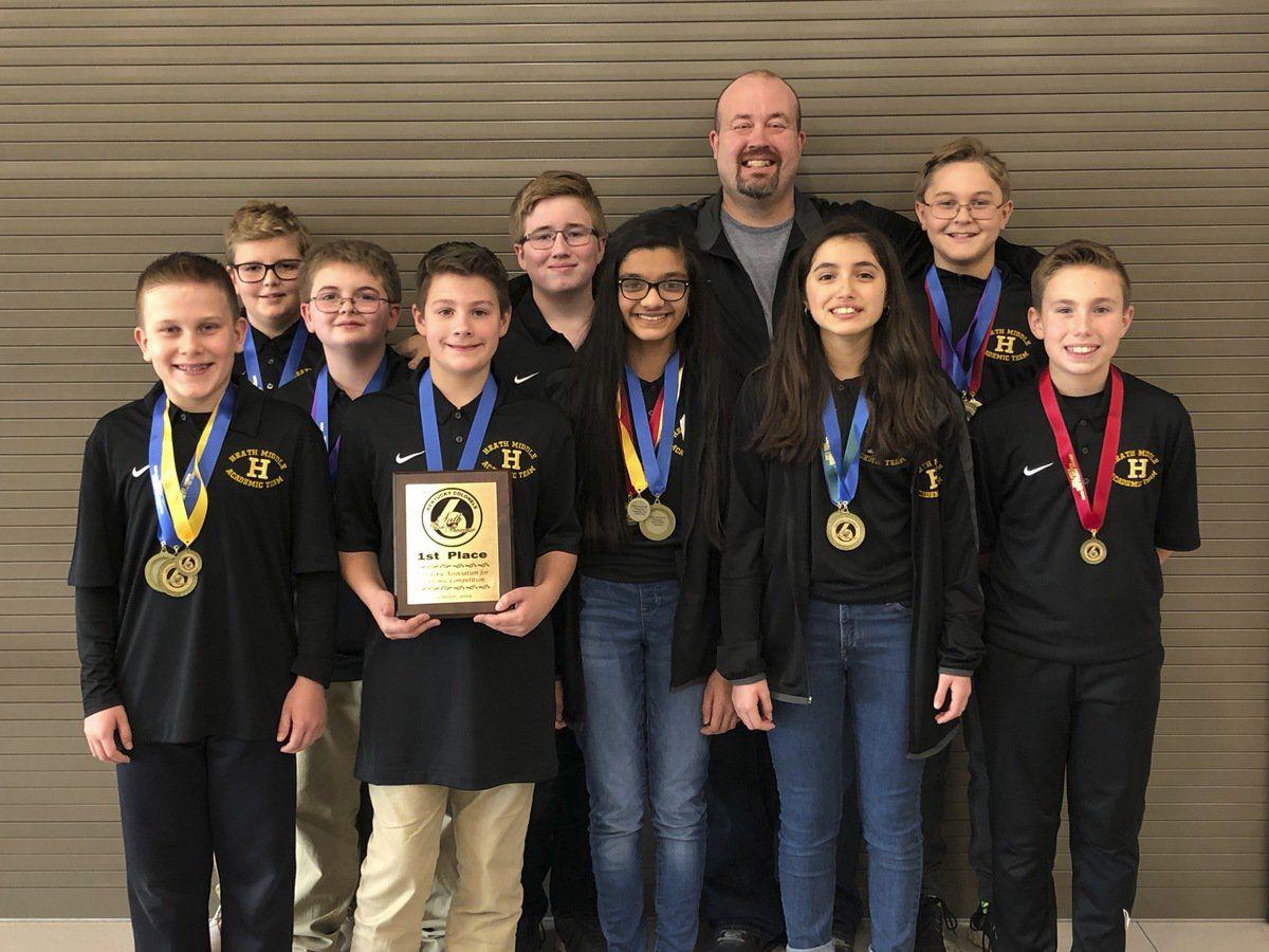 Heath Middle School awarded Overall Showcase Champions | Local News ...