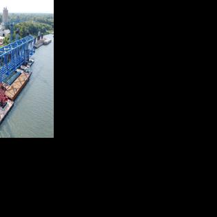 New Cumberland River Bridge truss to be placed in mid-September | News ...