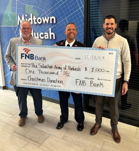 FNB donates $1,000 to Salvation Army of Paducah | News | paducahsun.com
