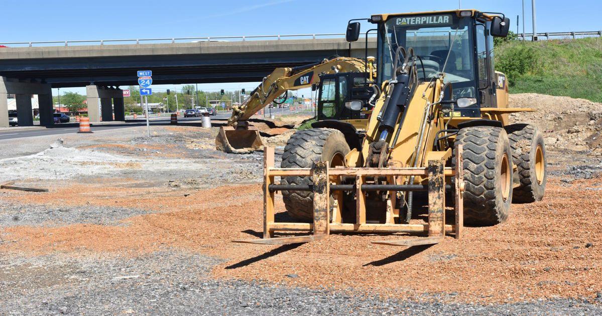 Work continues on KTC's new diamond interchange | Local News ...
