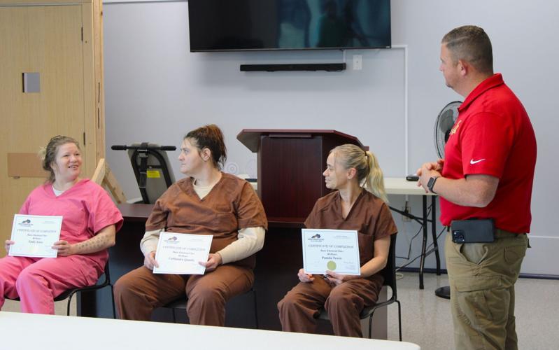 Jail celebrates female graduates of inmate electrical training program ...