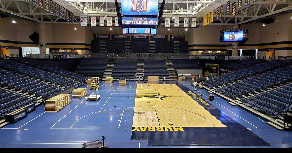 CFSB Center gets new floor | Murray State Sports | paducahsun.com
