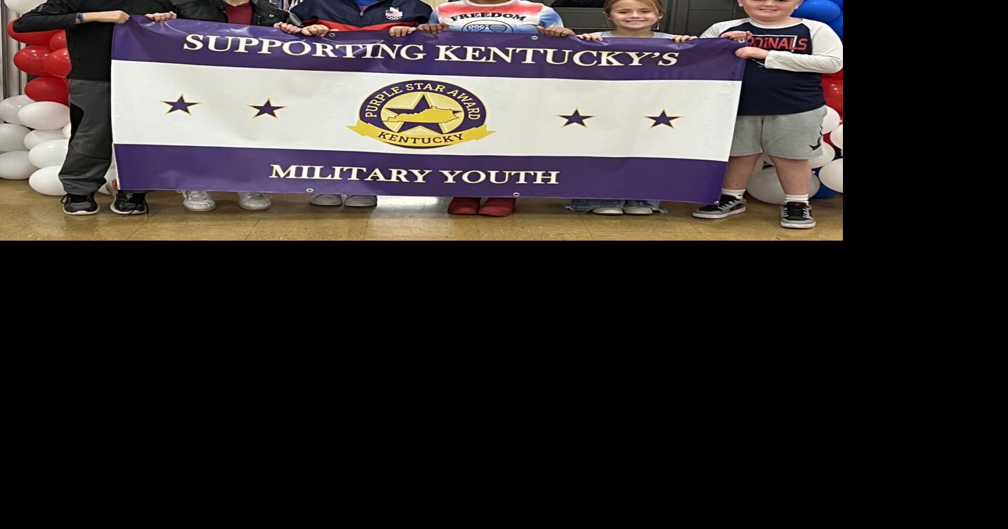 Hendron-Lone Oak honored with Purple Star for its support of students ...