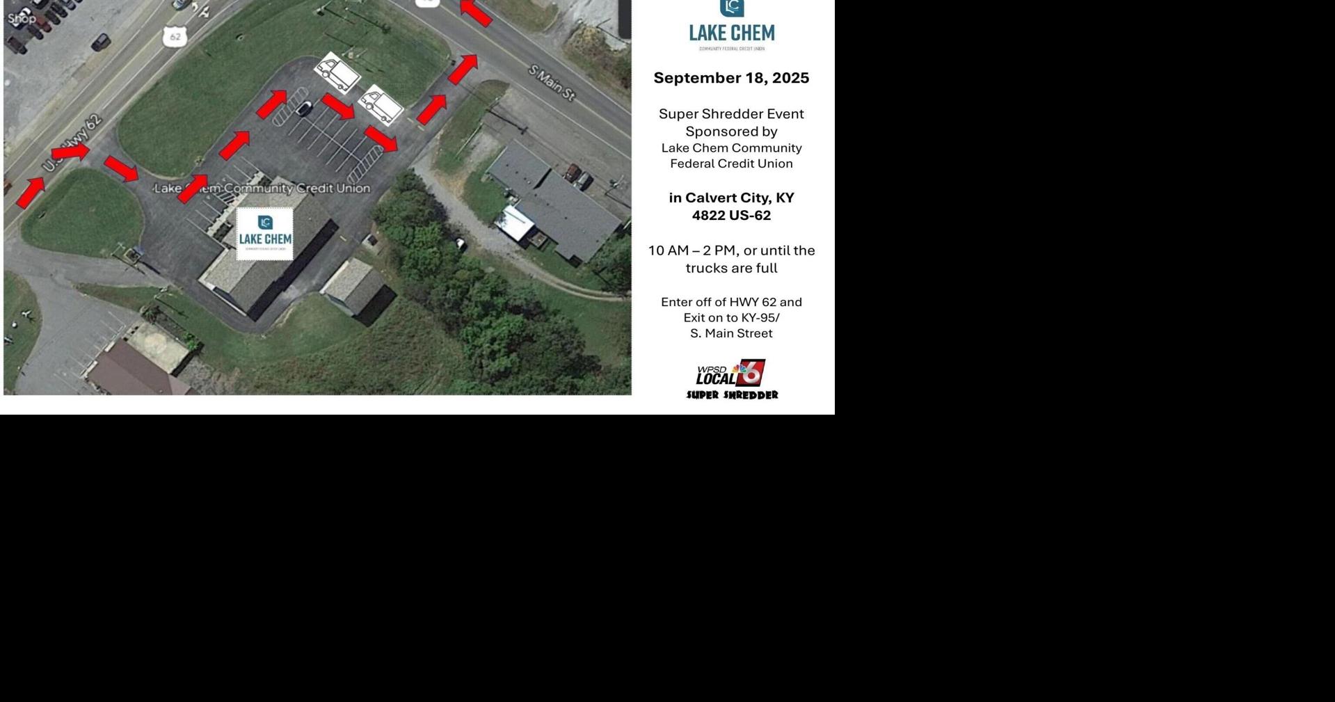 Lake Chem Federal Credit Union hosts Super Shredder event in Calvert ...