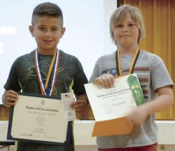 Concord Elementary students receive DAR awards | Local News ...