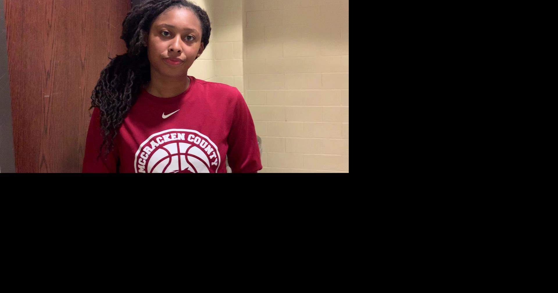 McCracken County freshman guard Destiny Thomas on Saturday's win over ...