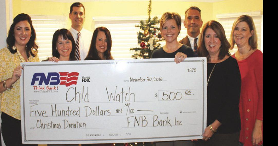 FNB Bank makes Christmas donation to Child Watch | Local News ...