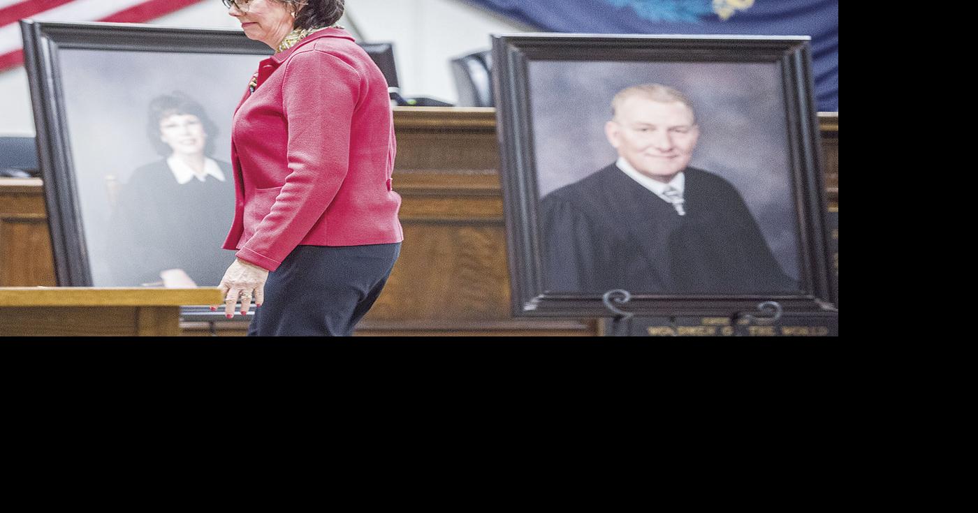 Retired judges commemorated with new courtroom portraits | Local News ...