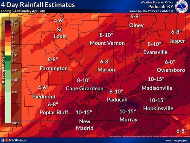 National Weather Service: 4-day rainfall record broken | News ...