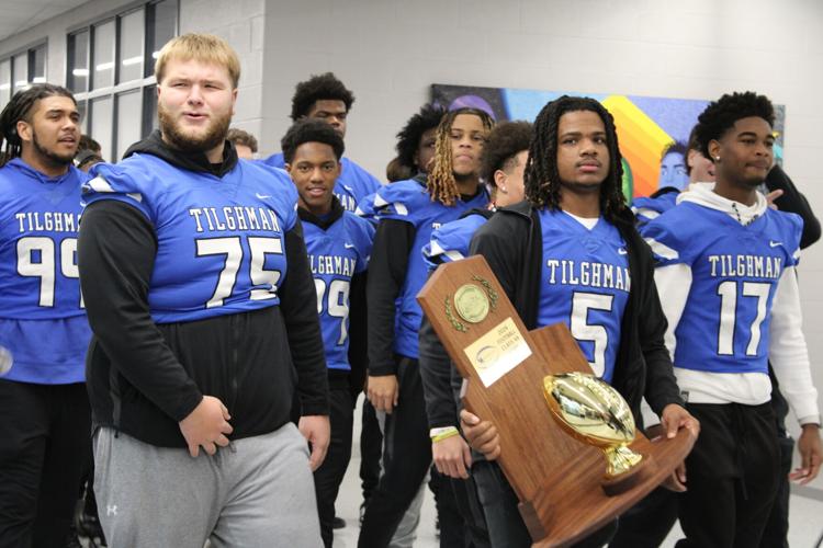 Tilghman football receives warm welcome home after state win | News ...