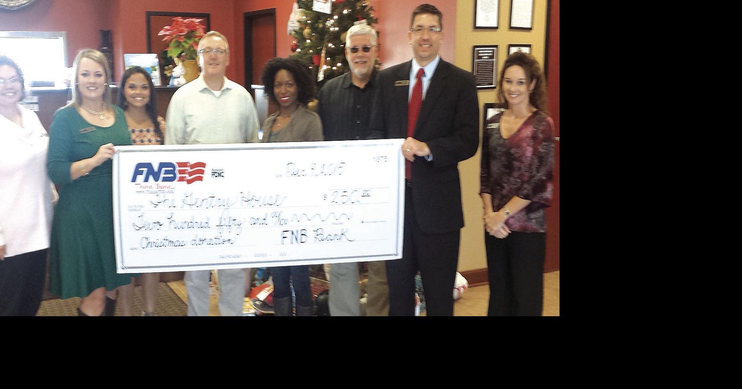 FNB Christmas donations benefit two Calloway charities | Local News ...