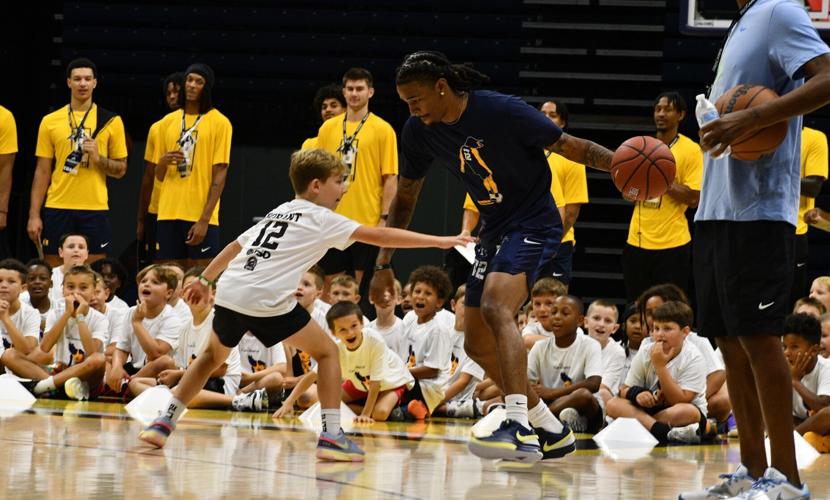 Ja Morant hosts kids camp in run-up to hall of fame weekend | Sports ...