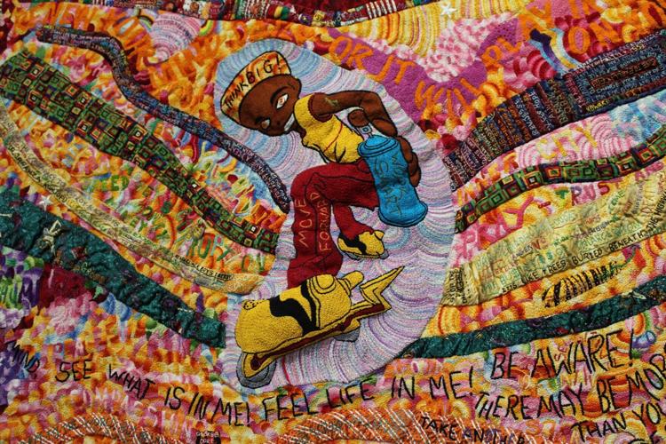 Threading history and culture: The fiber art of Sunshine Joe | News ...
