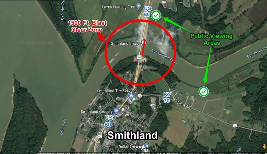 Old Smithland Bridge demolition set for today | News | paducahsun.com
