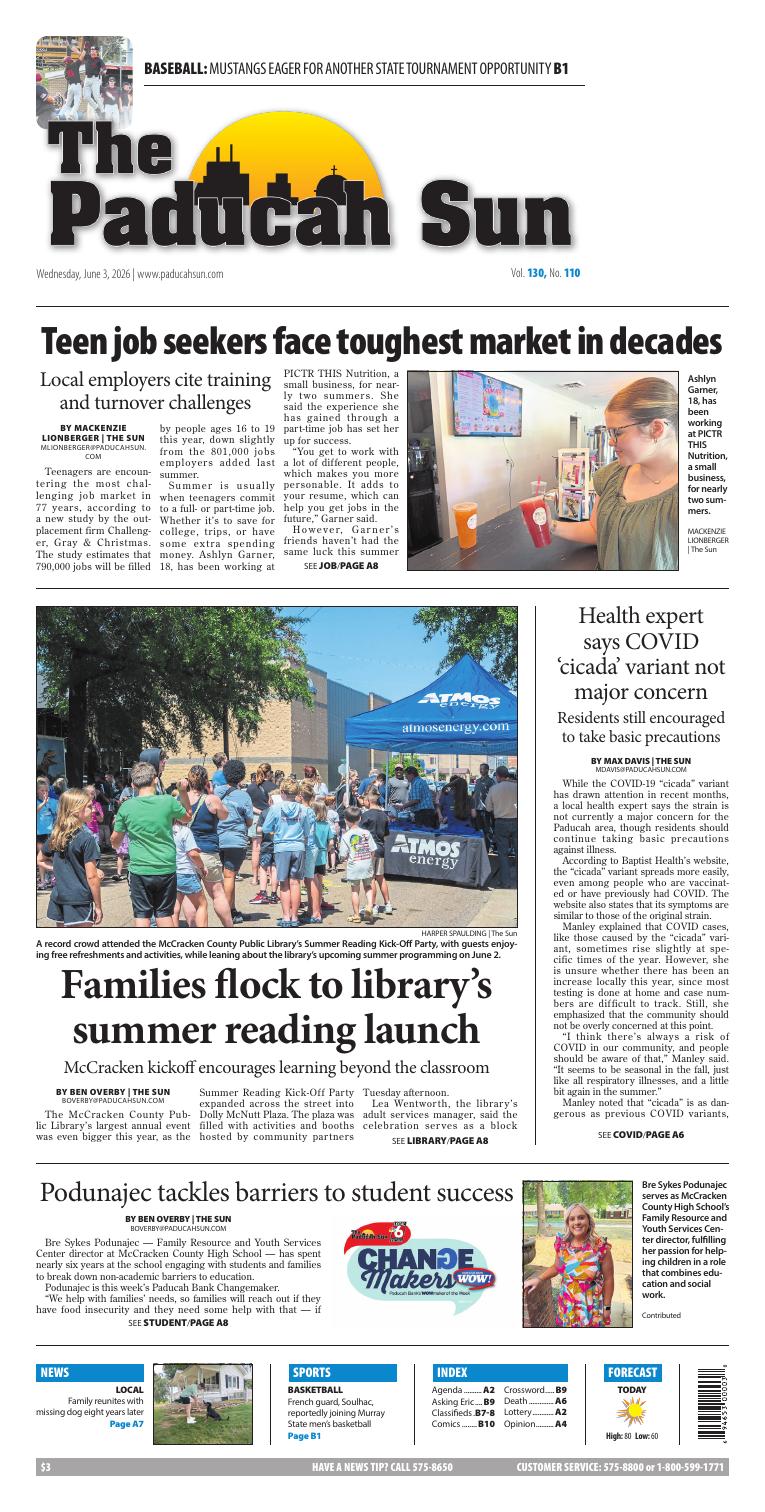 Page 1A | e-Edition | paducahsun.com