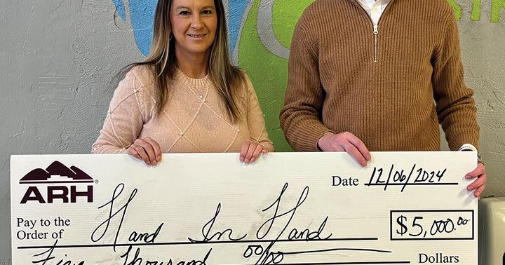 ARH Foundation Donates $5,000 to Hand in Hand | News ...