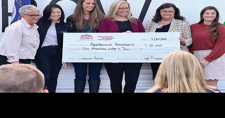 FFA container farm at Johnson Central receives $10K donation | News ...
