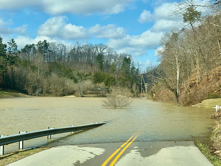Highest recorded flood waters since 1984 come to Johnson County | News ...