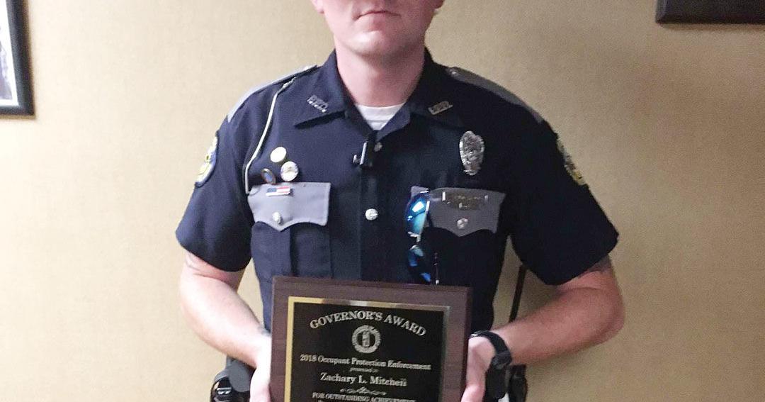 PPD: Officer receives occupant protection award | News ...