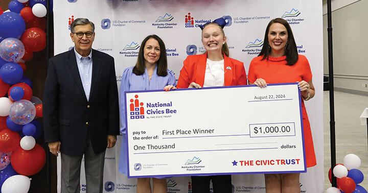 Ava June Tackett of Johnson County wins National Civics Bee Kentucky State Finals | News ...