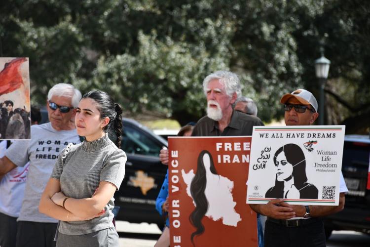 Rally at Texas Capitol wants to keep issues in Iran top of mind | Texas ...