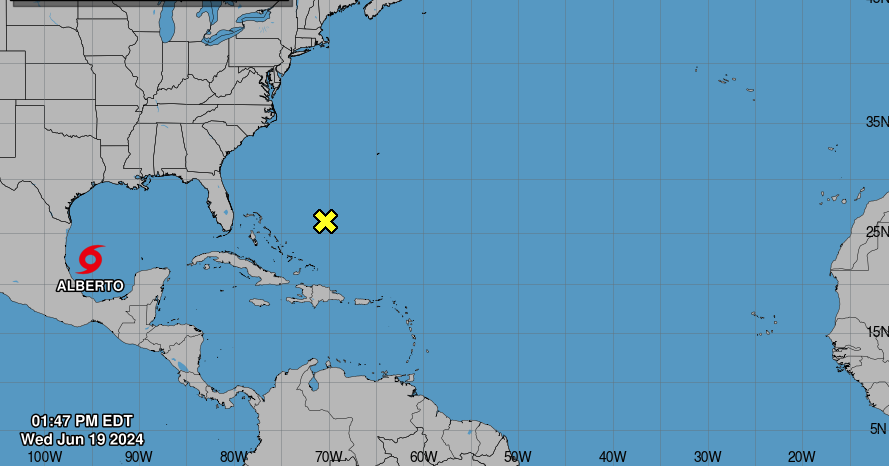 Tropical Storm Alberto forms in southwest Gulf, 1st named storm of the ...