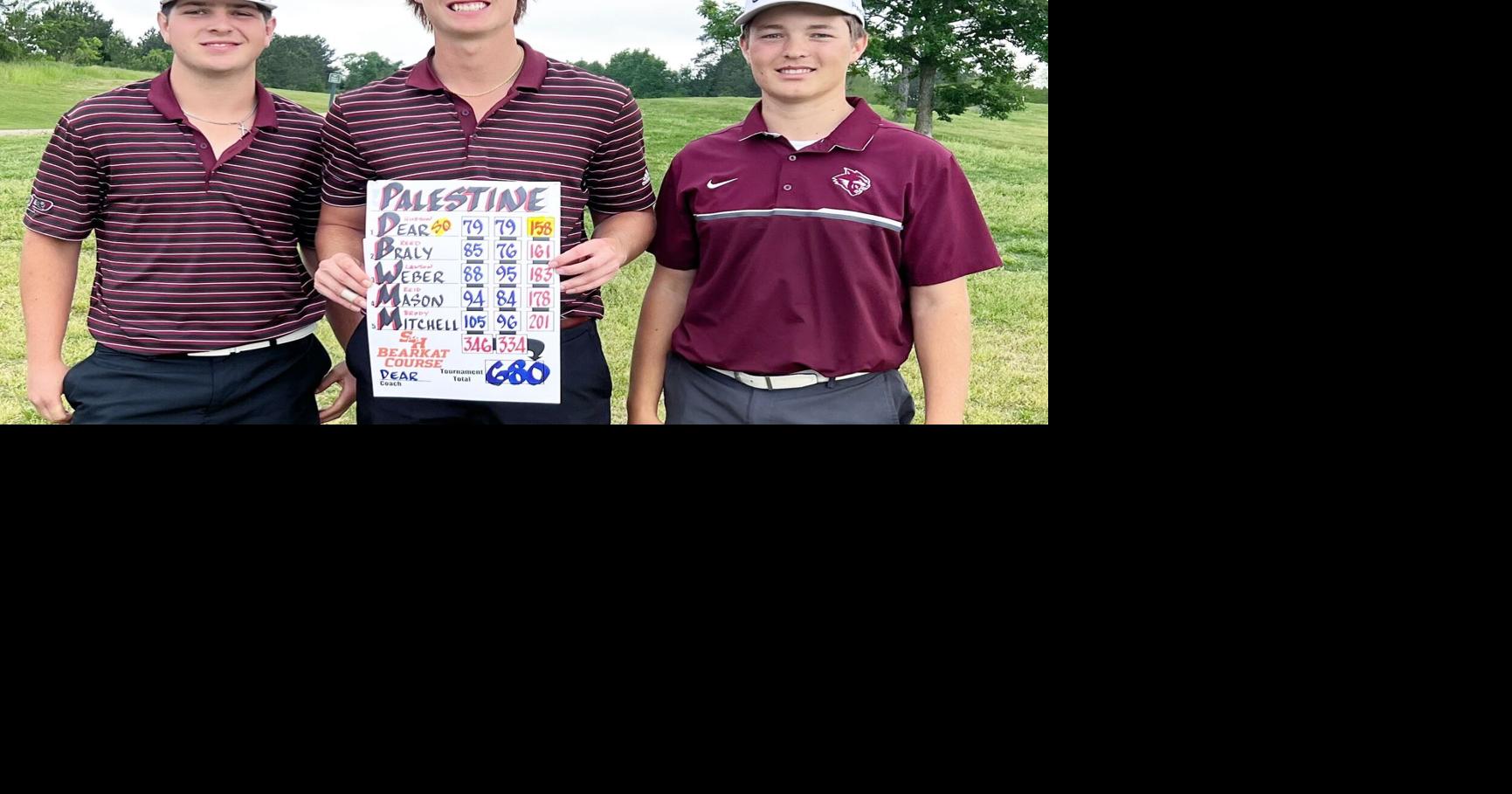 High school golf: Palestine's Dear headed to state tournament | Sports ...