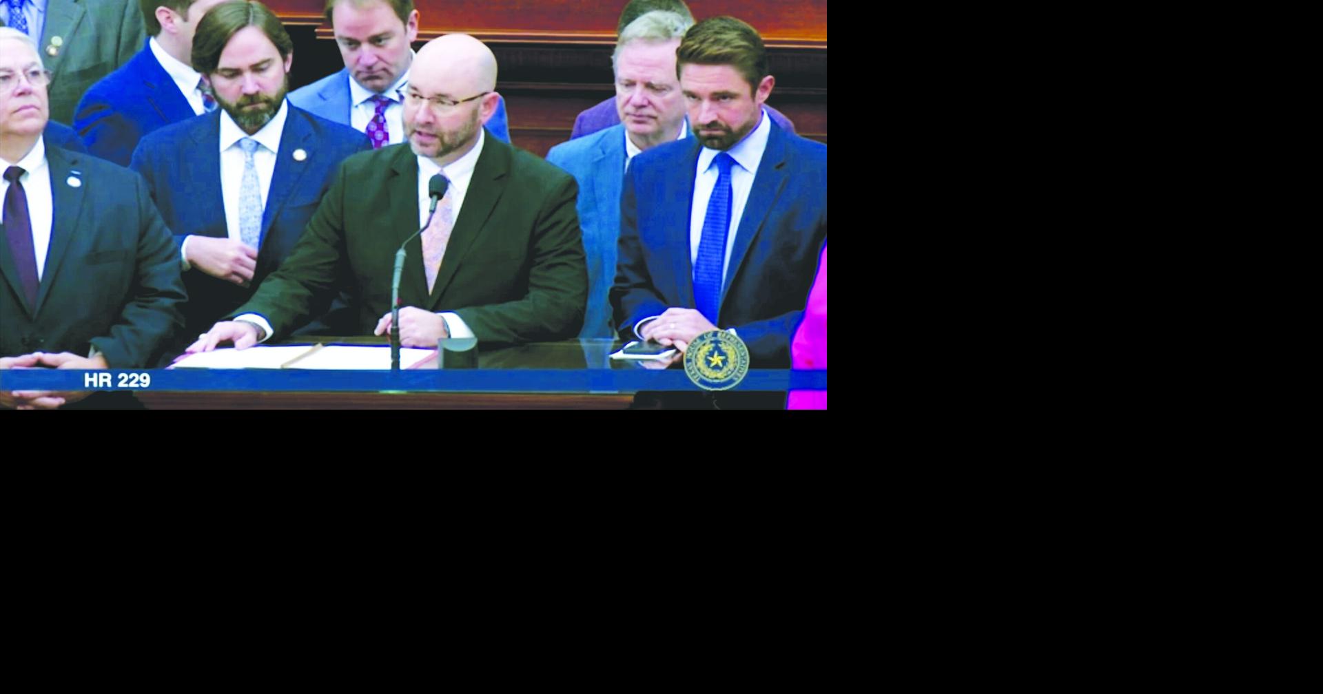 Rep. Cody Harris honors late Palestine war hero | News ...