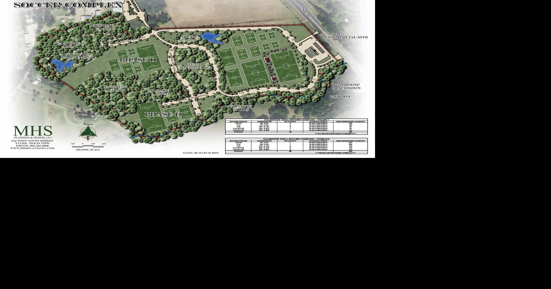 YMCA Alex Patel Soccer Complex making progress | News | palestineherald.com