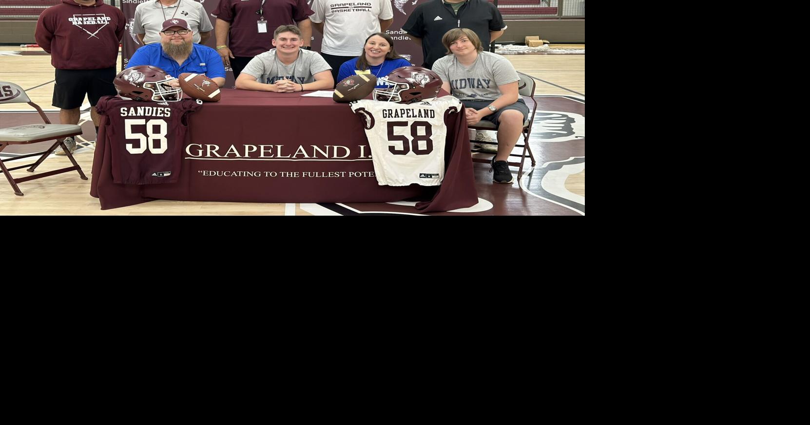 Signing Day: Grapeland's Miller signs to play Sprint Football at Midway ...