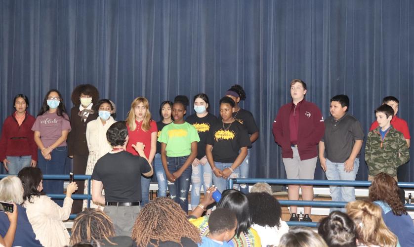 A.M. Story Intermediate School celebrates Black History Month ...