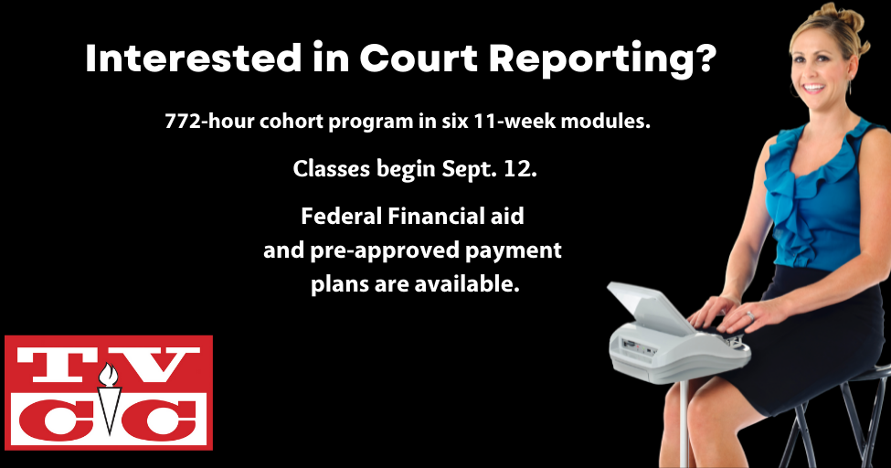 TVCC offering court reporting program | Education | palestineherald.com