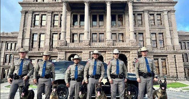 Texas DPS graduates 6 K-9 teams for border security duty | News ...