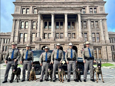 Texas DPS graduates 6 K-9 teams for border security duty | News ...