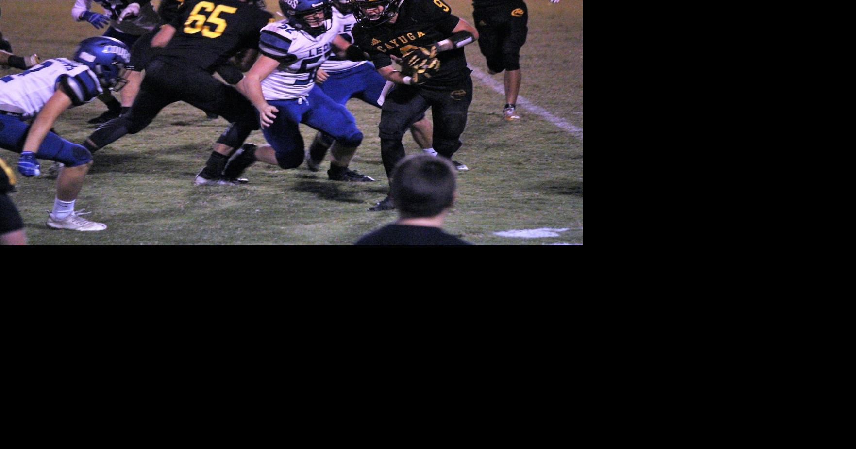 High school football: Leon simply too much for Cayuga in District 9-2A ...