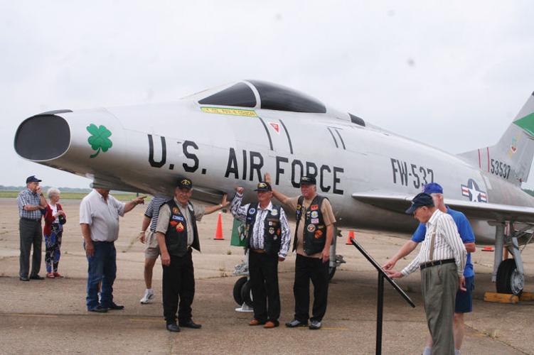 F-100A dedication ceremony ranks as a mission to remember | Local News ...