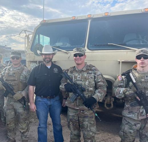 Rep. Cody Harris joins Governor Abbott at Eagle Pass | News ...