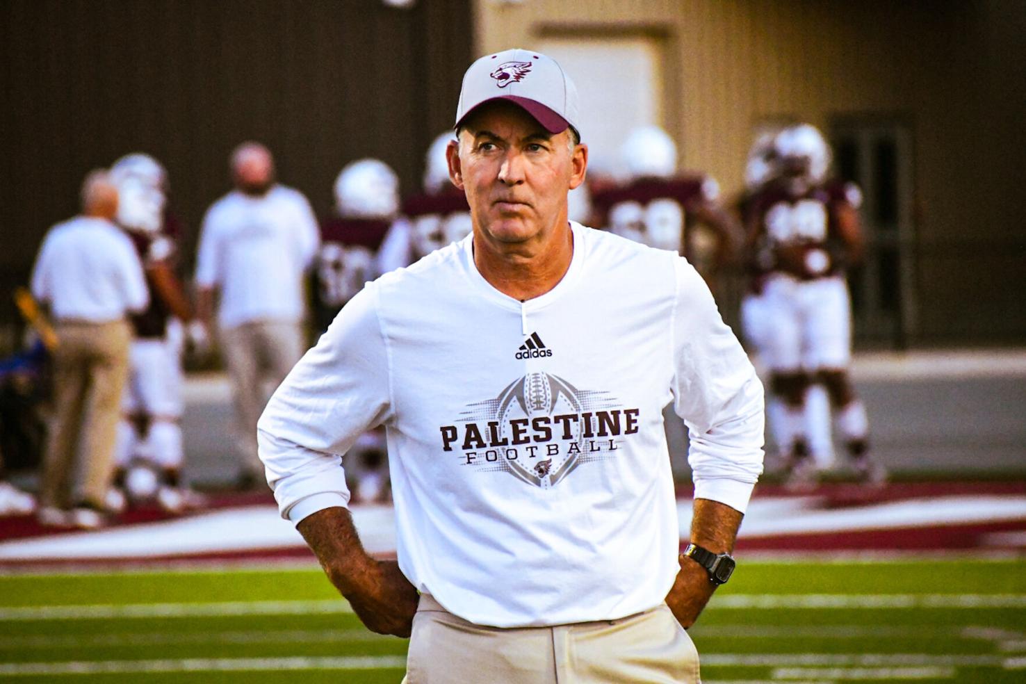Palestine Athletic Director, head football coach Lance Angel announces ...