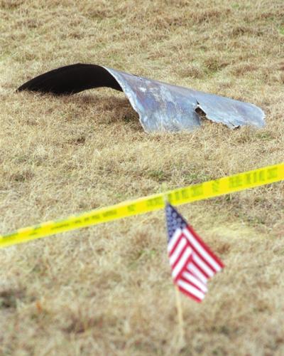 space shuttle explodes over texas