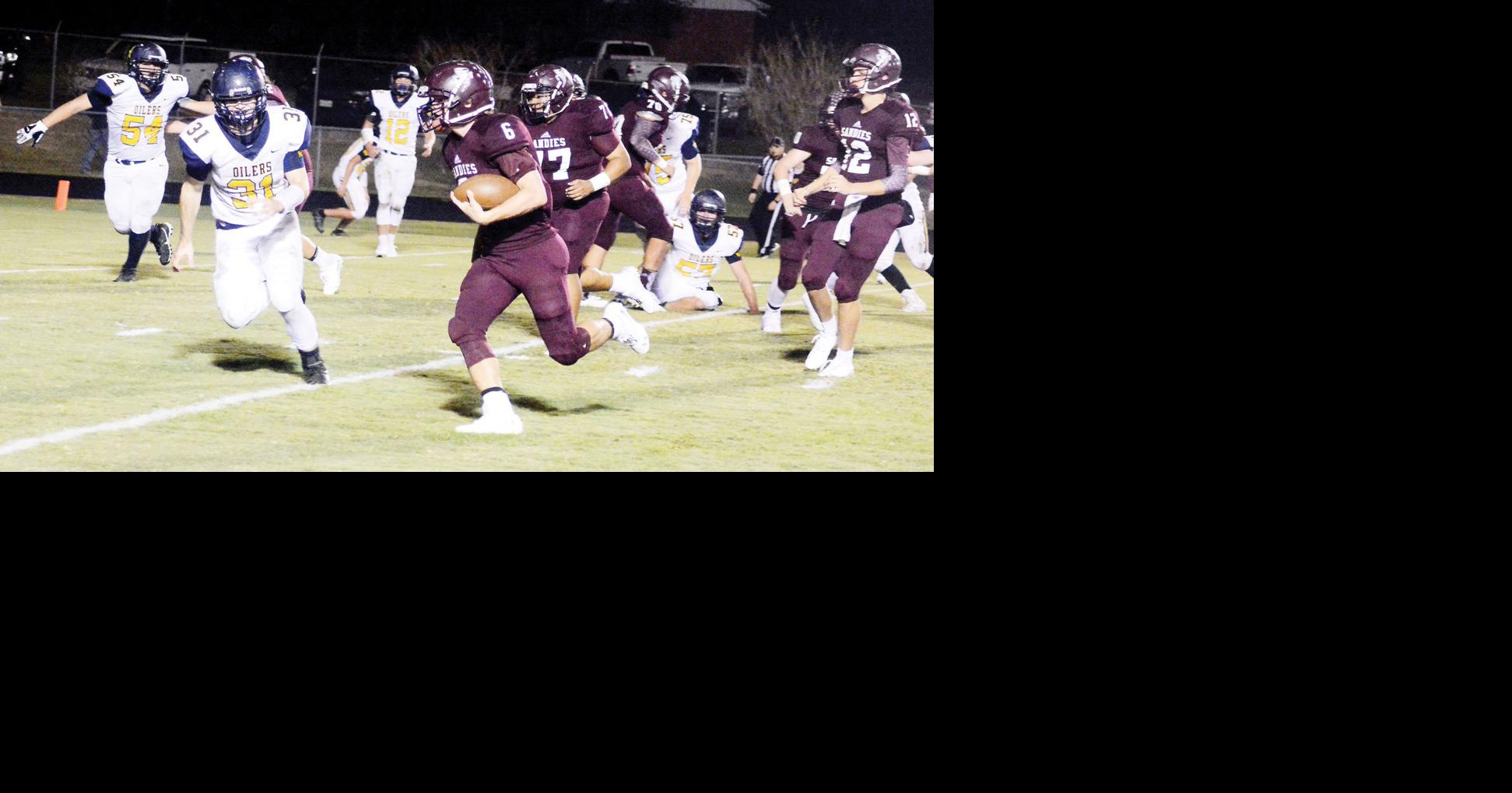 High school football: Grapeland's Ackley earns district MVP nod ...